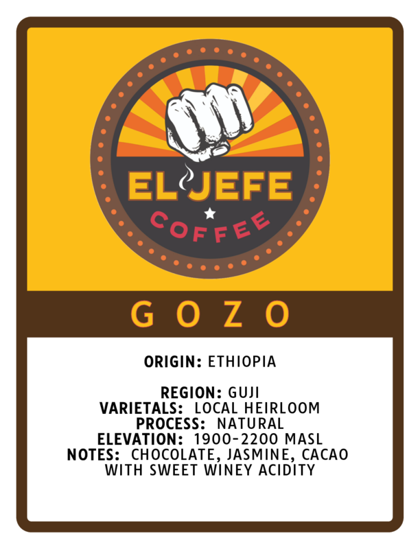 GOZO - ETHIOPIA – El Jefe Coffee